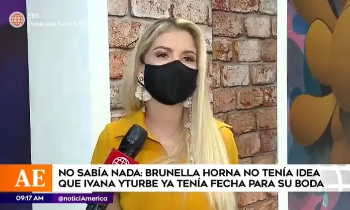 Brunella Horna revela que "no tenía idea" sobre la boda de Ivana Yturbe ...