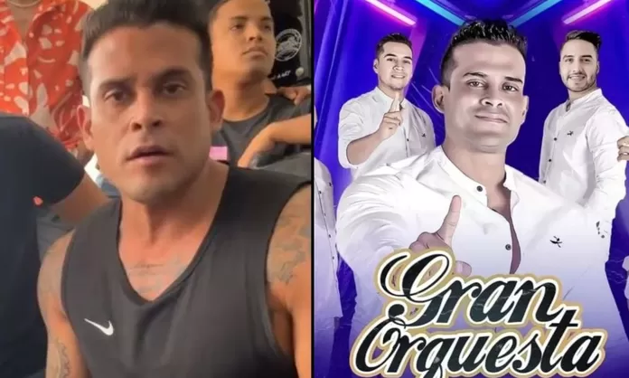 Christian Domínguez reapareció junto a su orquesta