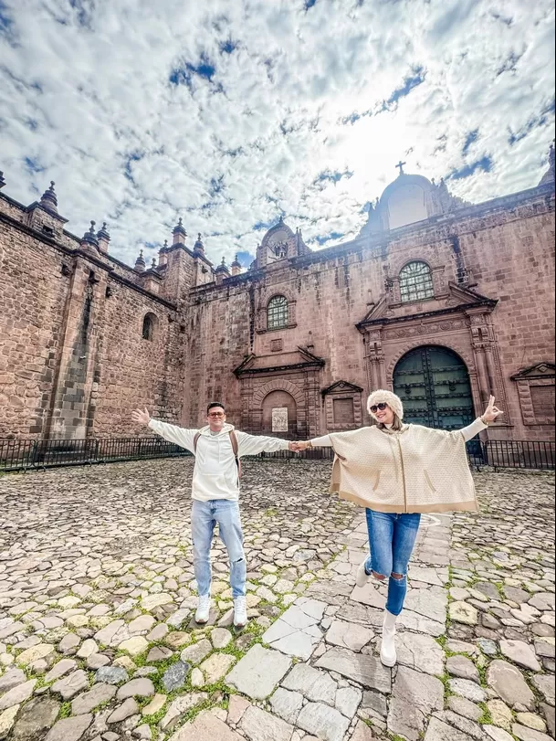 Christian Domínguez y Karla Tarazona en boda espiritual