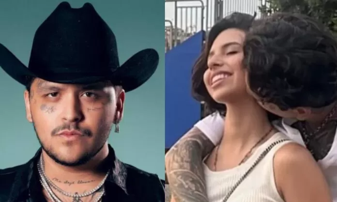 Christian Nodal y Ángela Aguilar derrochan amor