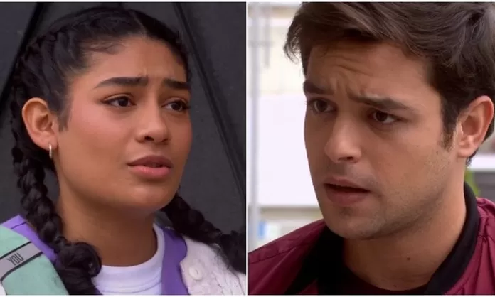 Cristóbal se enteró que July será modelo de una campaña