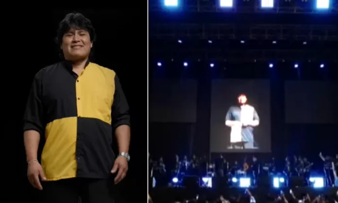 ¡Cumplió su sueño! Deyvis Orosco compartió escenario con su padre en ...