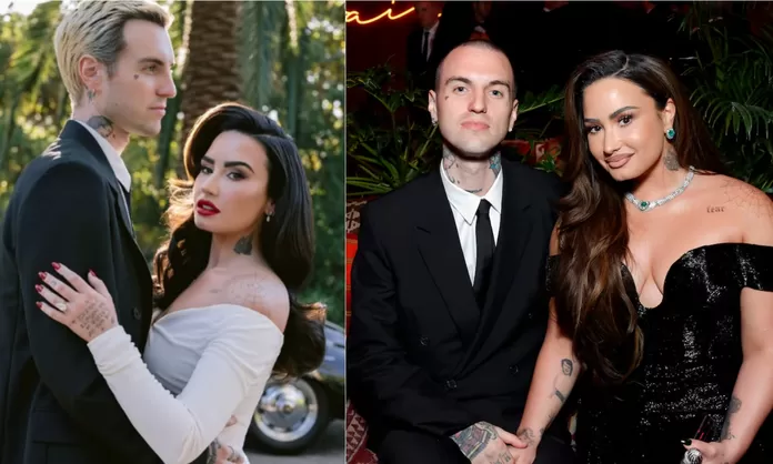 Demi Lovato se casó con Jordan Lutes en íntima ceremonia