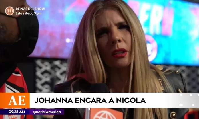 EEG Perú vs. Guerreros México: Johanna San Miguel encaró a Nicola ...