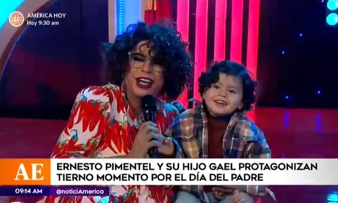 Ernesto Pimentel y su hijo Gael protagonizan tierno momento por el Día ...