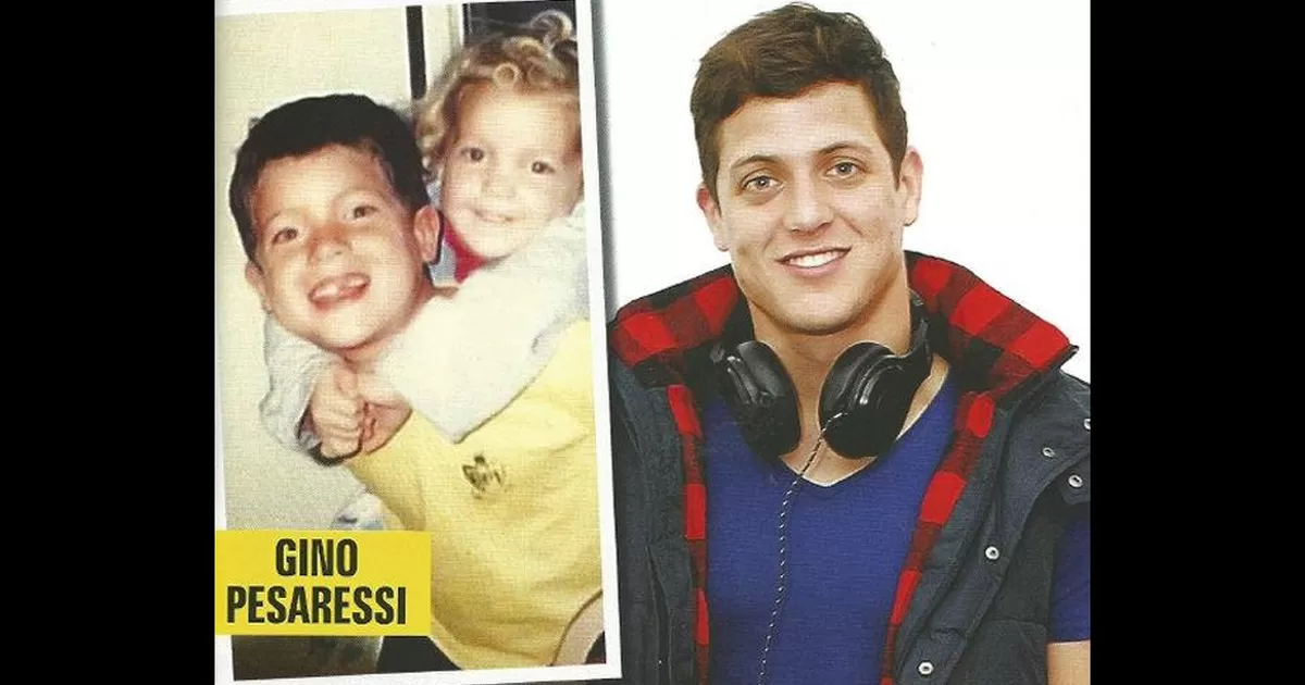 Esto es Guerra: así lucía Gino Pesaressi cuando era niño | America Noticias