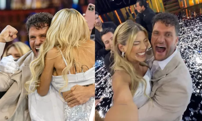 Fabio Agostini cargó a Oriana Marzoli tras ganar LCDLF