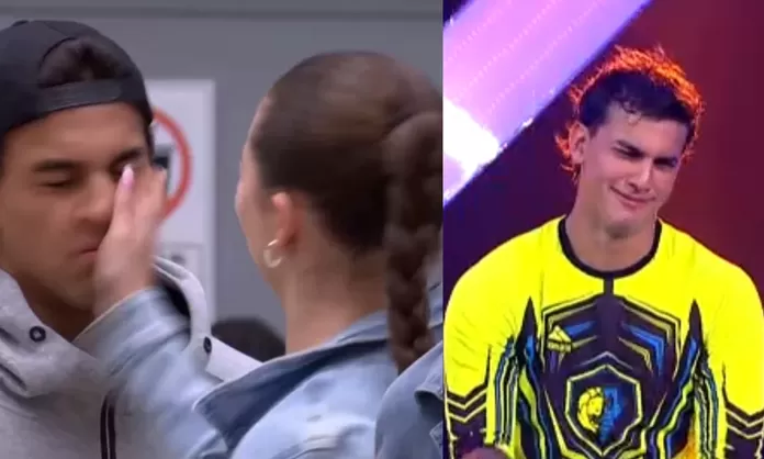 Gabriel Meneses troleado por escenas de besos en AFHS