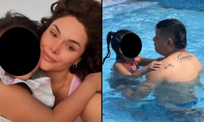 Génesis Tapia Viajó A Tumbes A Celebrar El Cumpleaños De Su Hija Junto