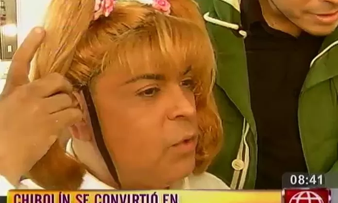 El Gran Show: Así fue la transformación de ‘Chibolín’ como Luz Clarita