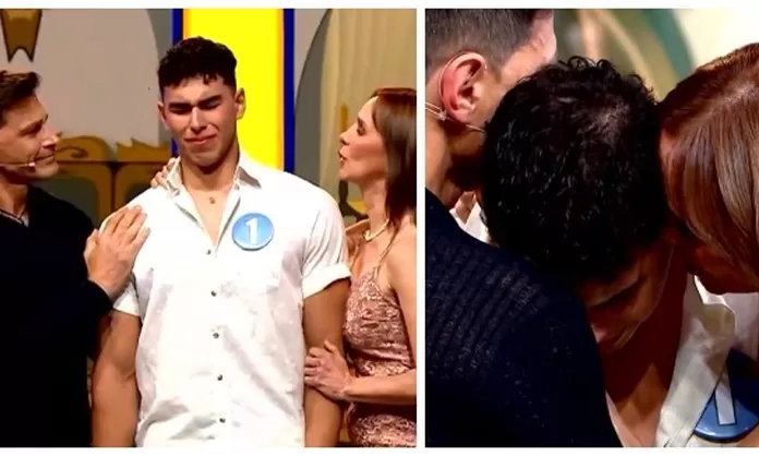 Hijo de Laly Goyzueta y Mariano Sabato rompió en llanto tras conmovedoras palabras de sus padres