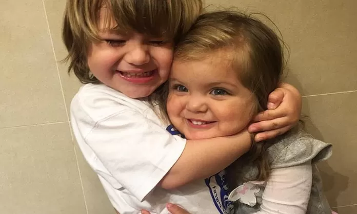 Hijos de Natalie Vértiz y Gino Pesaressi enternecen las redes