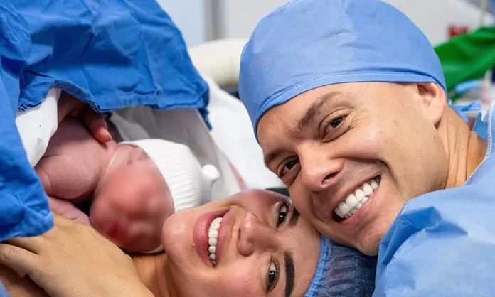 Ignacio Baladán presentó oficialmente a su bebé Lucca