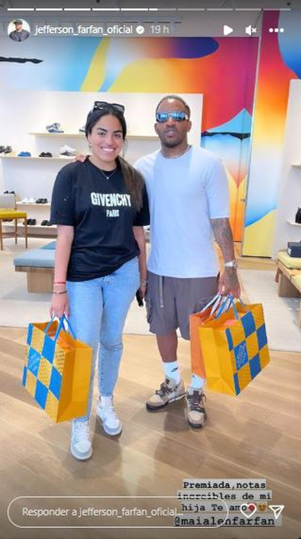 Jefferson Farfán: La recompensa para su hija mayor tras sacar buenas notas en la universidad ...
