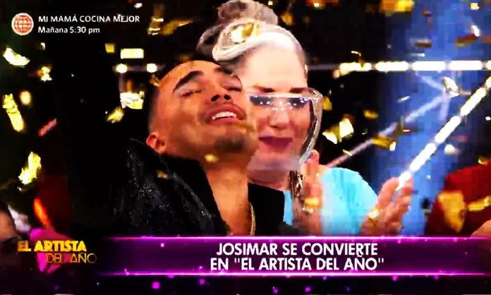 Josimar levantó la copa y se convirtió en El Artista del Año