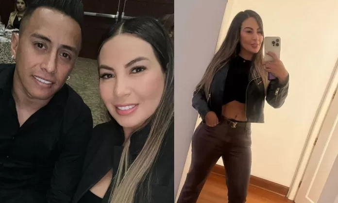 Christian Cueva y Pamela López en cumpleaños de doña Peta