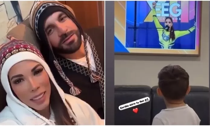 Karen Dejo se emocionó tras recibir aliento de su novio