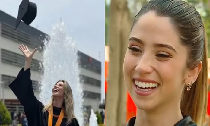 Karime Scander y su motivador mensaje tras graduarse de la universidad