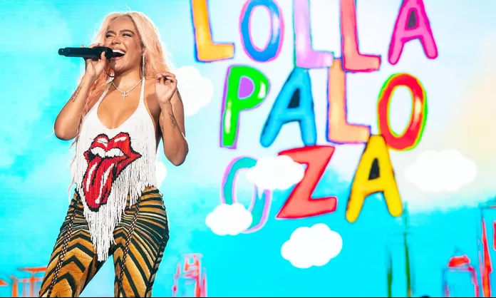Karol G se lució en Lollapalooza en Chicago