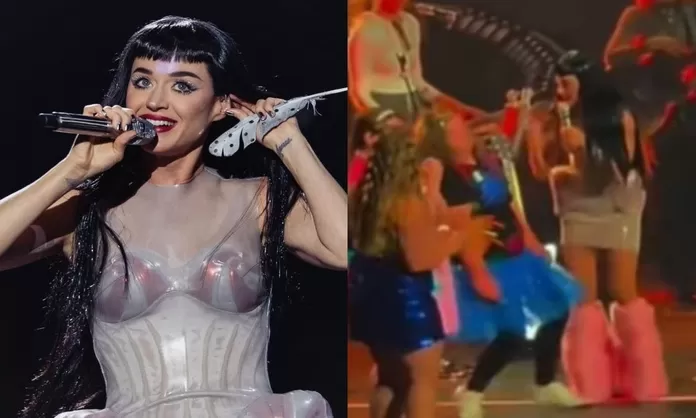 Fan de Katy Perry se desmaya en pleno escenario