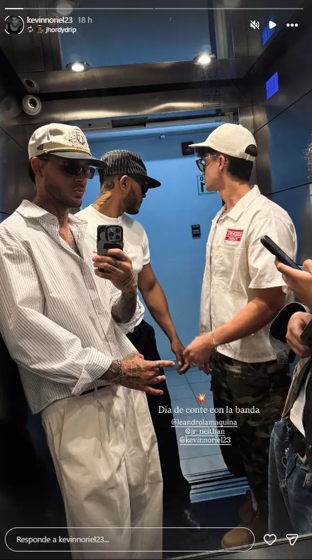 Kevin Díaz y Leandro se reencontraron tras final de EEG