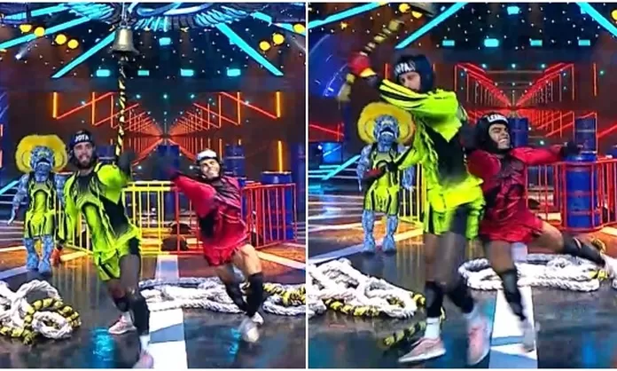 Leandro tuvo fuerte choque con Jota Benz y salió “volando”