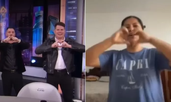 Lis Padilla "cara a cara" con Andy y Lucas