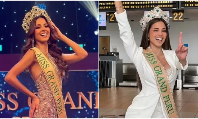 Luciana Fuster conmovida tras cumplir año Miss Grand Perú