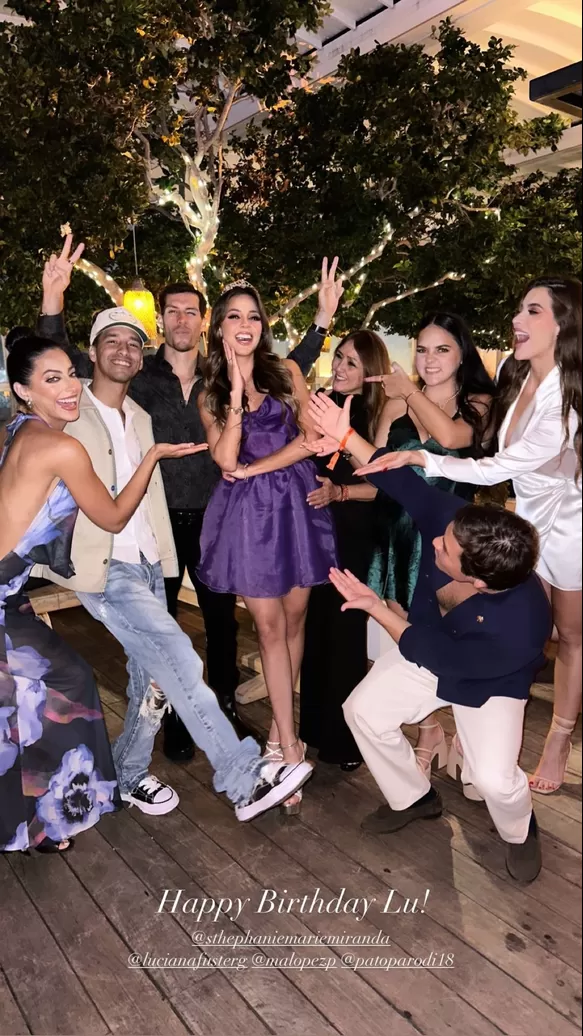 Luciana Fuster cumplió 25 años y lo celebró en Miami