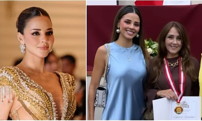 Luciana Fuster emocionada por reconocimiento a su madre