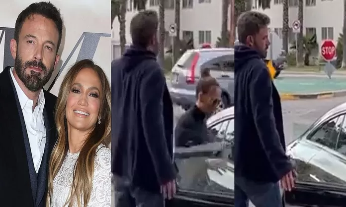 ¿De mal humor? Ben Affleck causó revuelo por tirar la puerta del carro ...