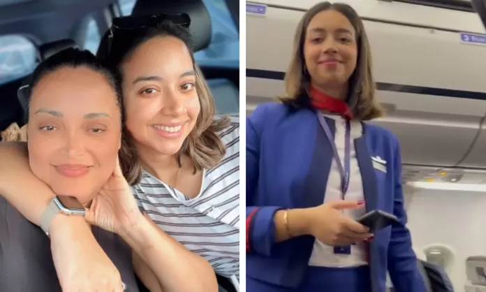 Mariella Zanetti acompaña a su hija Gamille Ode en vuelo