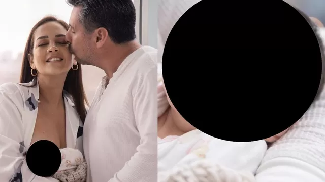 Marina Mora presentó así a su bebé recién nacida - América Noticias