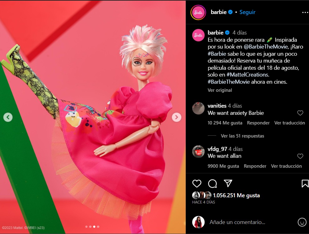 Mattel anunció que la "Barbie rarita" ya está a la venta - América Noticias