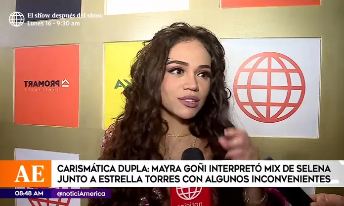 Mayra Goñi: ¿qué pasó en su presentación con Estrella Torres en ‘El ...