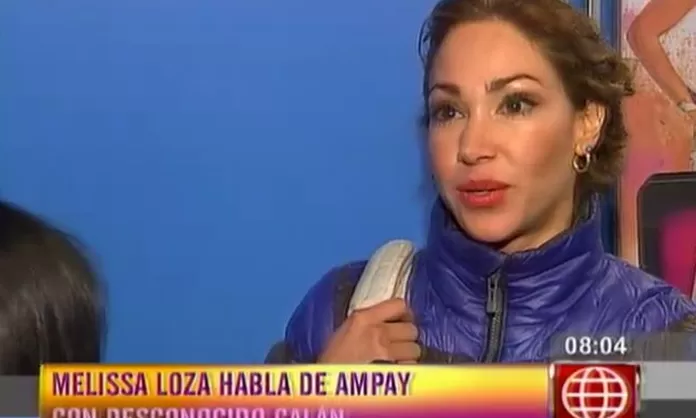 Melissa Loza habló sobre 'ampay' con desconocido galán