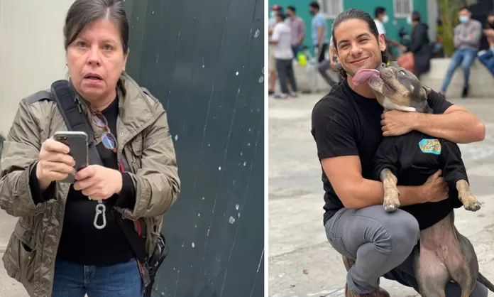 Mujer que agredió a Andrés Wiese cuando paseaba a su perro rompió su silencio