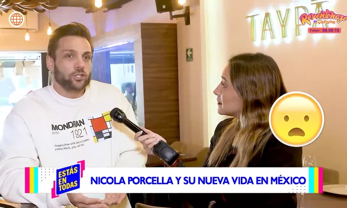 Nicola Porcella respondió si volverá al Perú