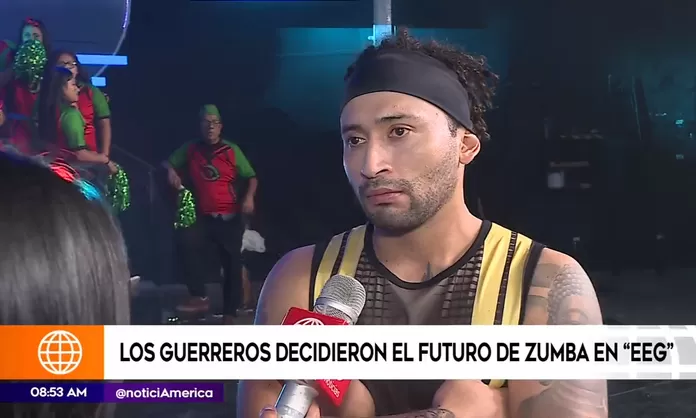 Las palabras de Zumba antes de conocer su futuro en EEG