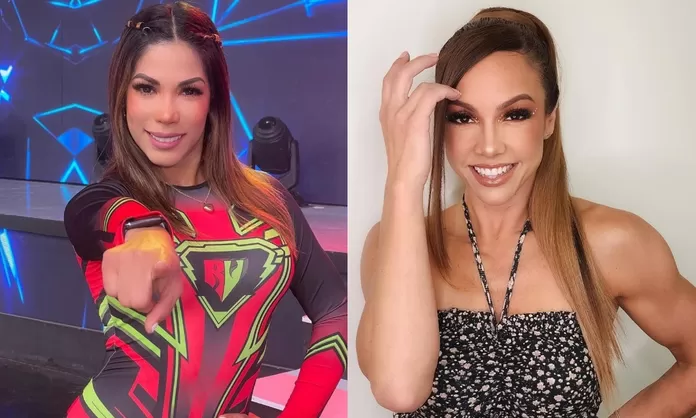 Paloma Fiuza y Karen Dejo se reencontraron en el gimnasio