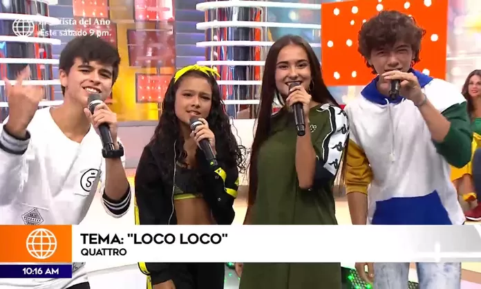 Quattro: Merly Morello, Brando Gallesi, Thiago Vernal y Fabiana ...