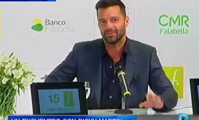 Ricky Martin: “Qué ganas de estar en Perú”
