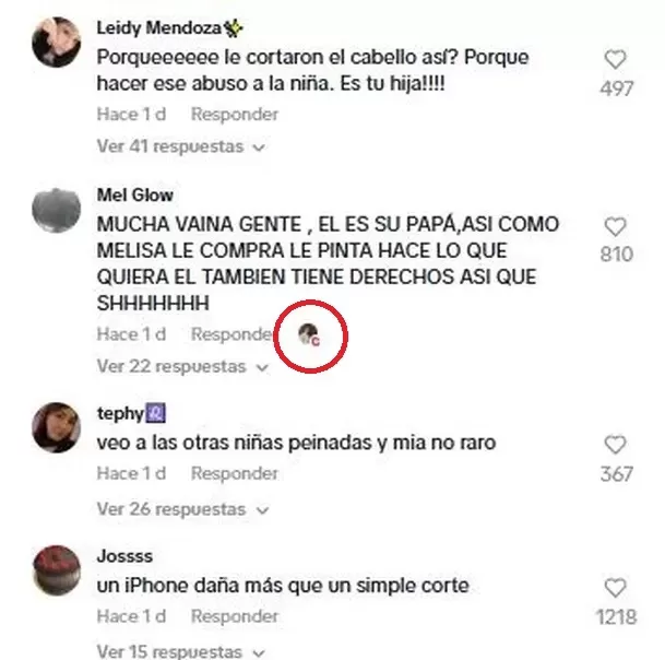 Rodrigo Cuba se defiende tras cortar cabello a su hija