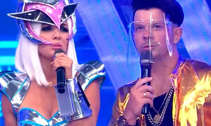 Rosángela Espinoza y Mario Hart continuaron pleito detrás de cámaras ...