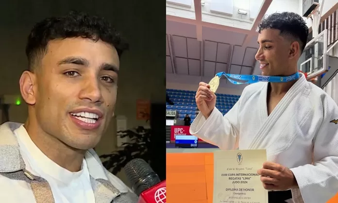 Said Palao recibió homenaje tras ganar medalla en judo