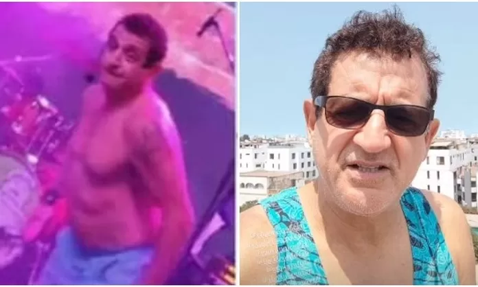 Sergio Galliani mostró herida tras fuerte caída en concierto: “Es parte ...