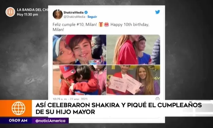 ¿Shakira y Piqué se vieron las caras en cumpleaños de su hijo Milan?