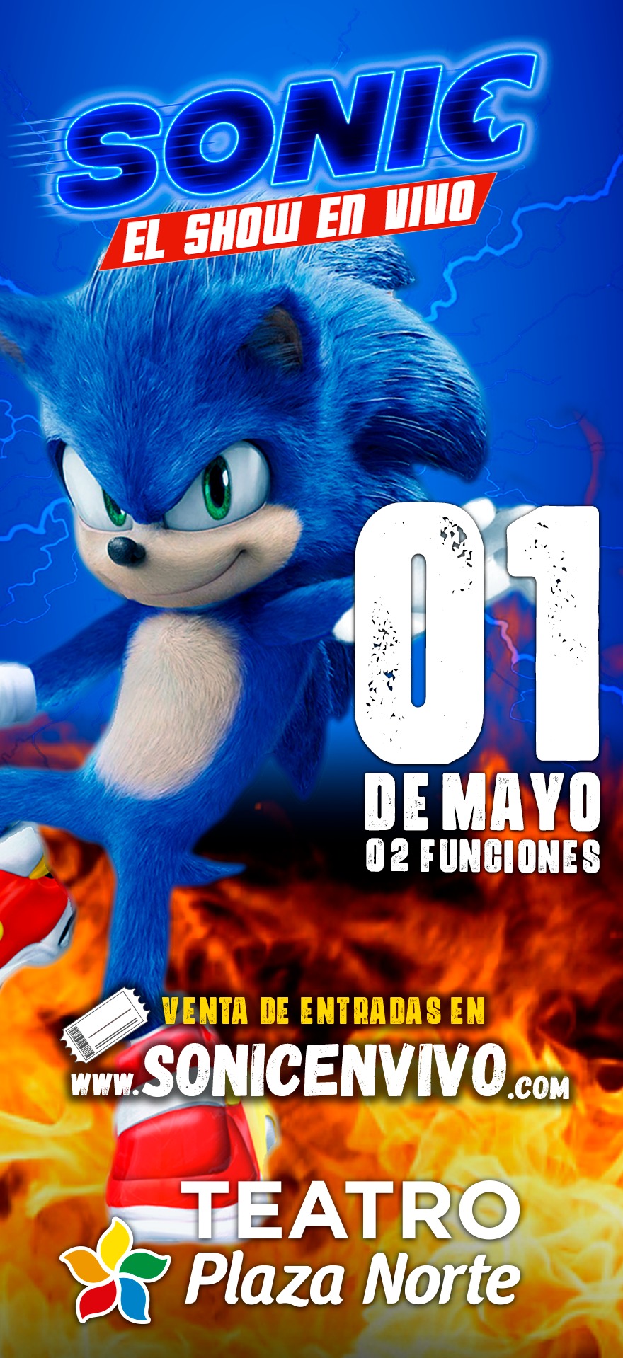 Sonic, el show en vivo: Anuncian una nueva fecha para el esperado ...