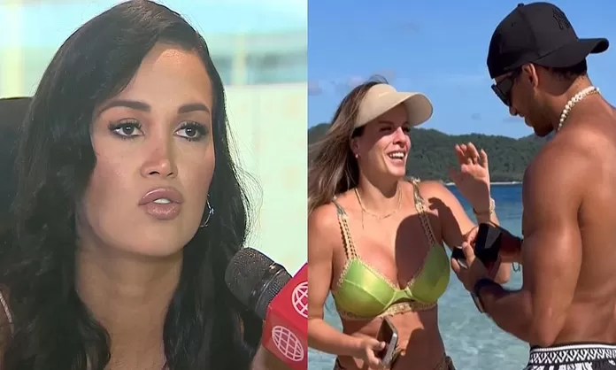 Angie Arizaga feliz por Alejandra Baigorria y Said Palao