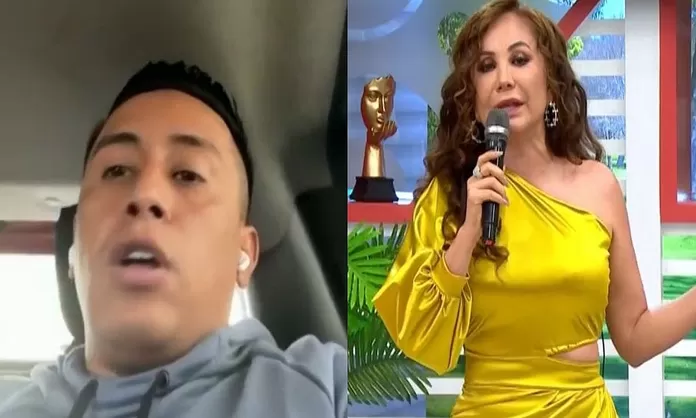 Pelea de Christian Cueva con Janet Barboza